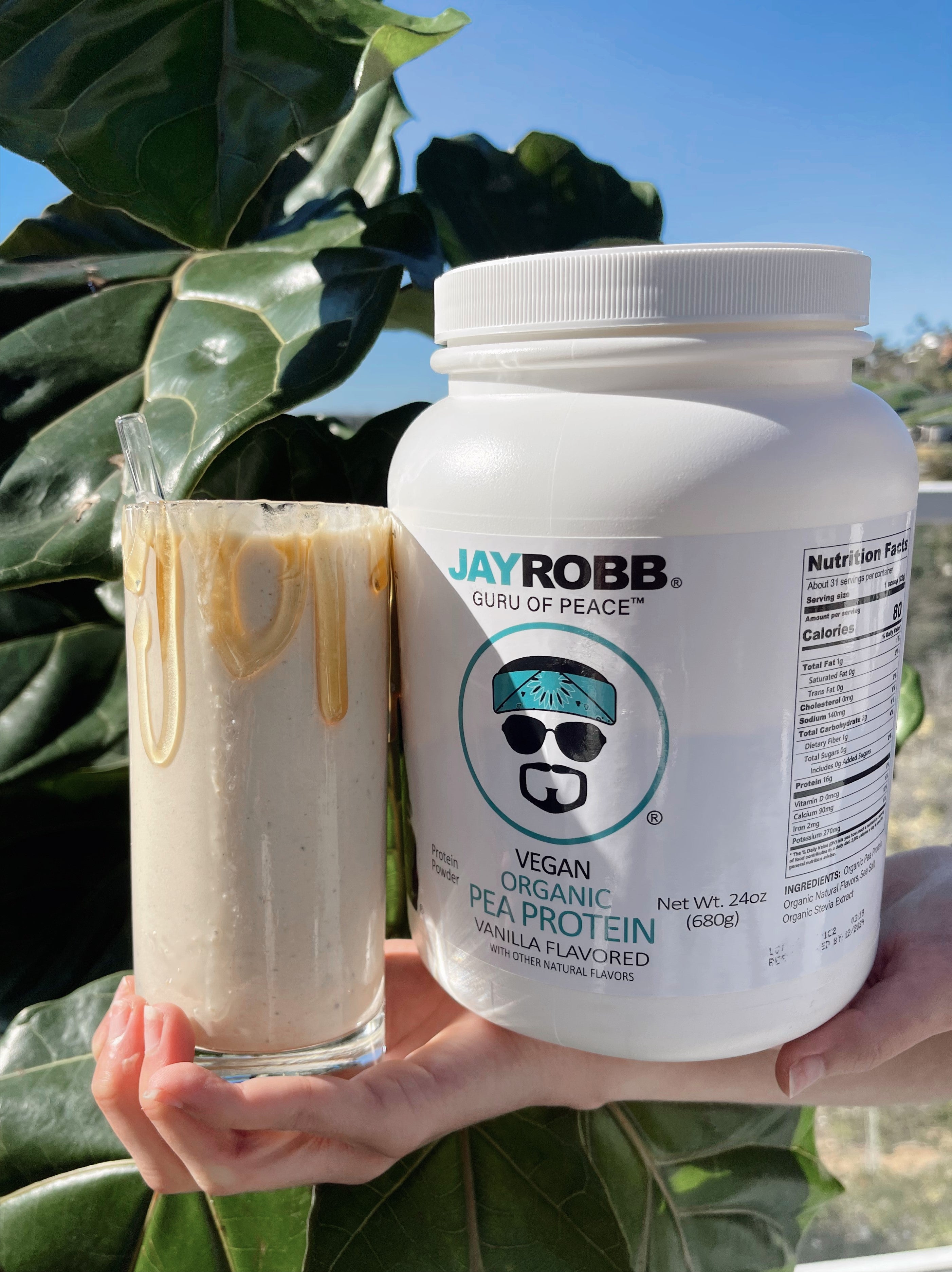 Banana-Pomegranate Muffin Smoothie - Jay Robb Protein