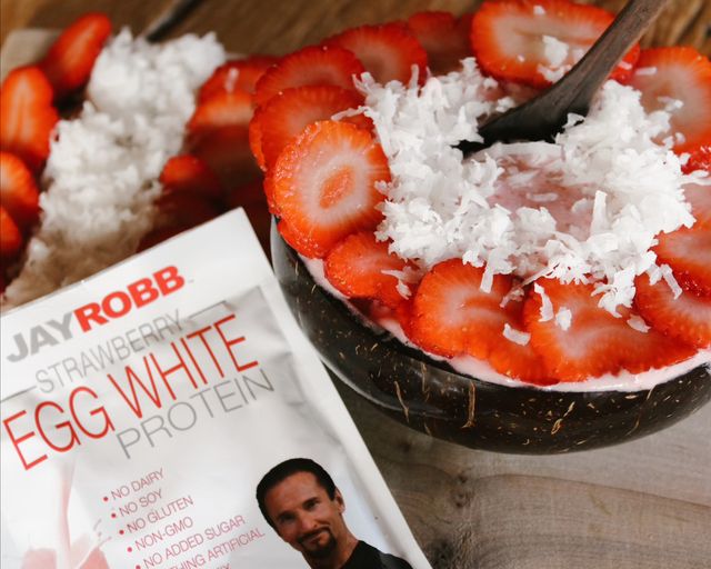 All Things Strawberry Smoothie Bowl - Jay Robb Protein